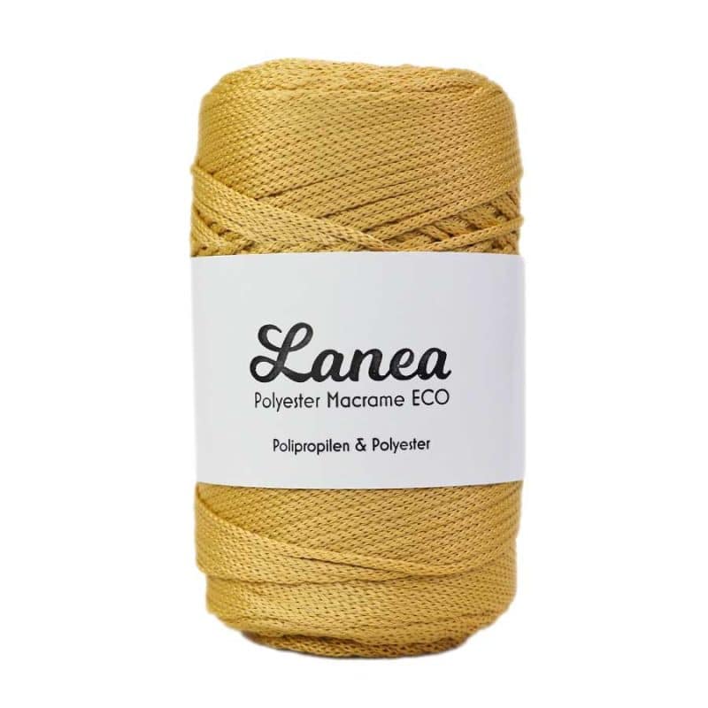 Lanea Polyester Macrame ECO 005 Hardal